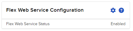 Enable Flex Web Service