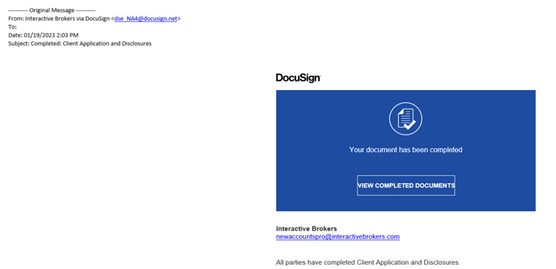Docusign Information