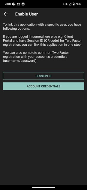 Activating Two-Factor Authentication in IBKR Mobile