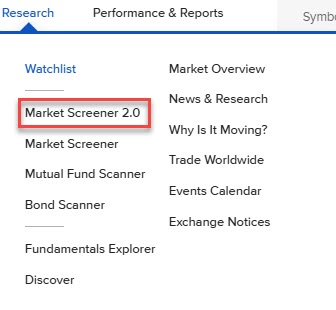 Market Screener
