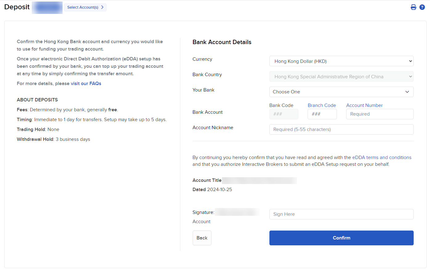 Instant Local Transfer via eDDA