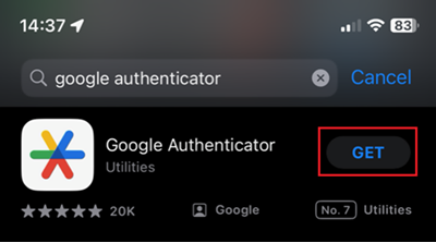 Activating a Mobile Authenticator App