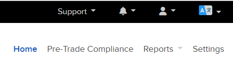 EmployeeTrack Management Menus
