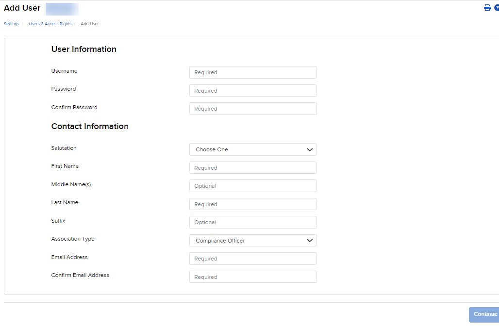 Add Users to Your Account