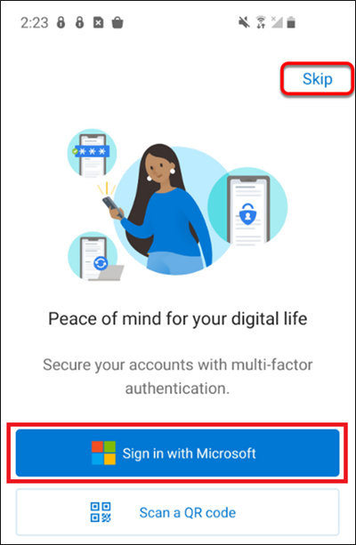 Activating a Mobile Authenticator App