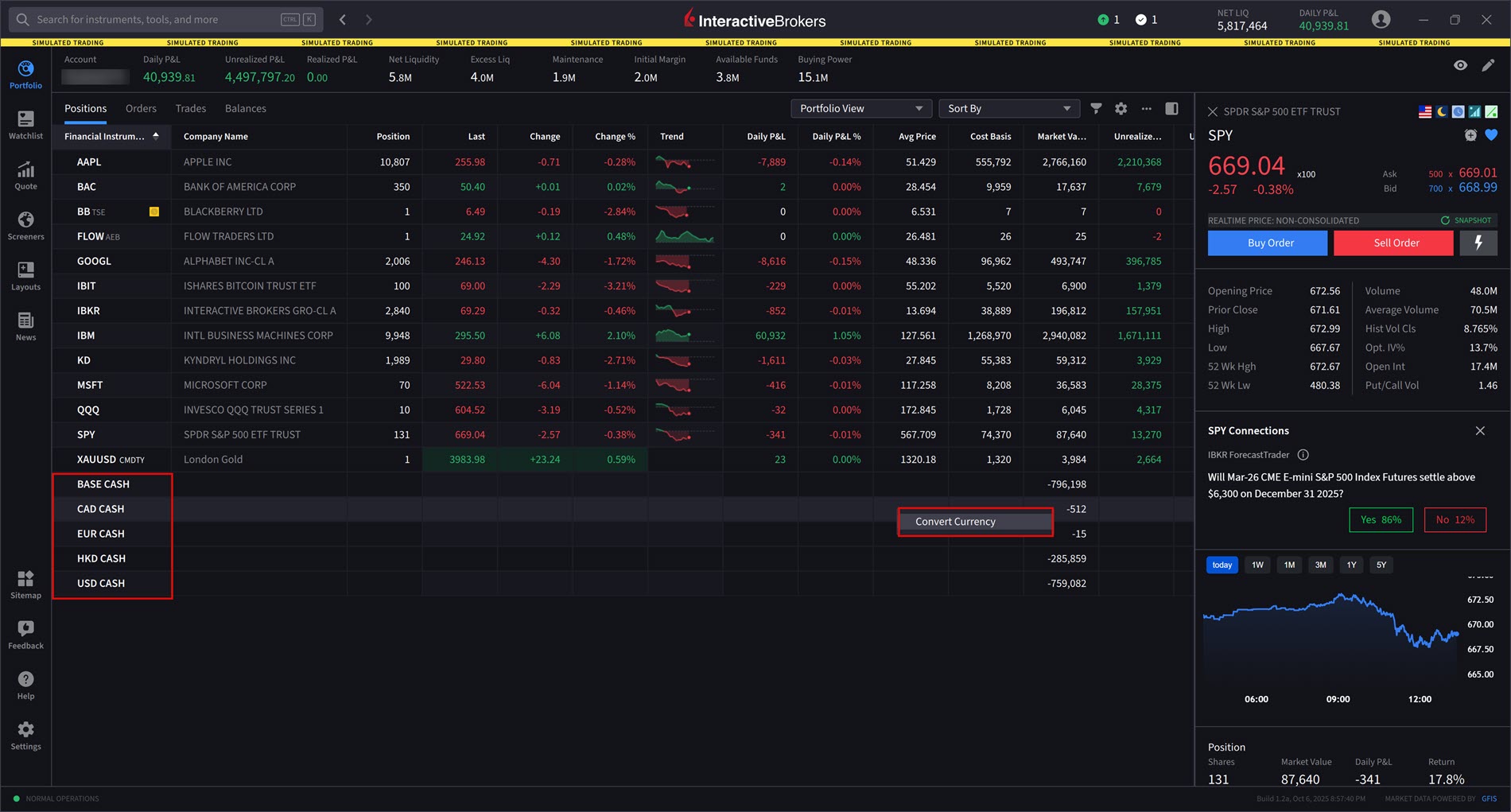 Version 1.2 - Improved Order Entry, Simple Currency Conversion, Expanded Hotkeys, Close Specific ...
