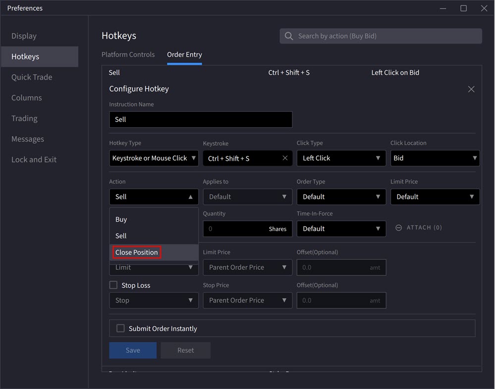 Version 1.2 - Improved Order Entry, Simple Currency Conversion, Expanded Hotkeys, Close Specific ...