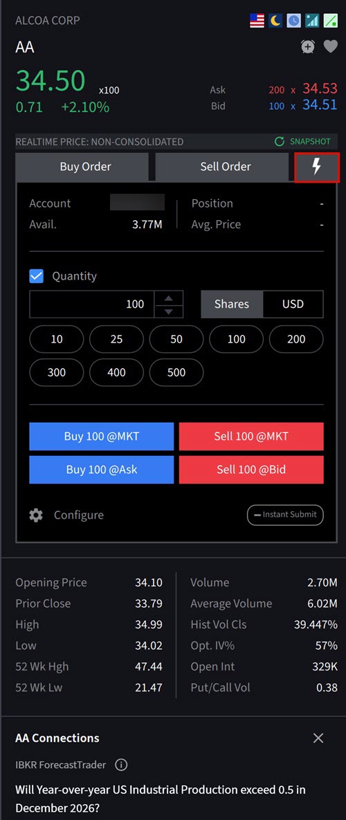 Version 1.2 - Improved Order Entry, Simple Currency Conversion, Expanded Hotkeys, Close Specific ...