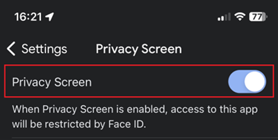Activating a Mobile Authenticator App